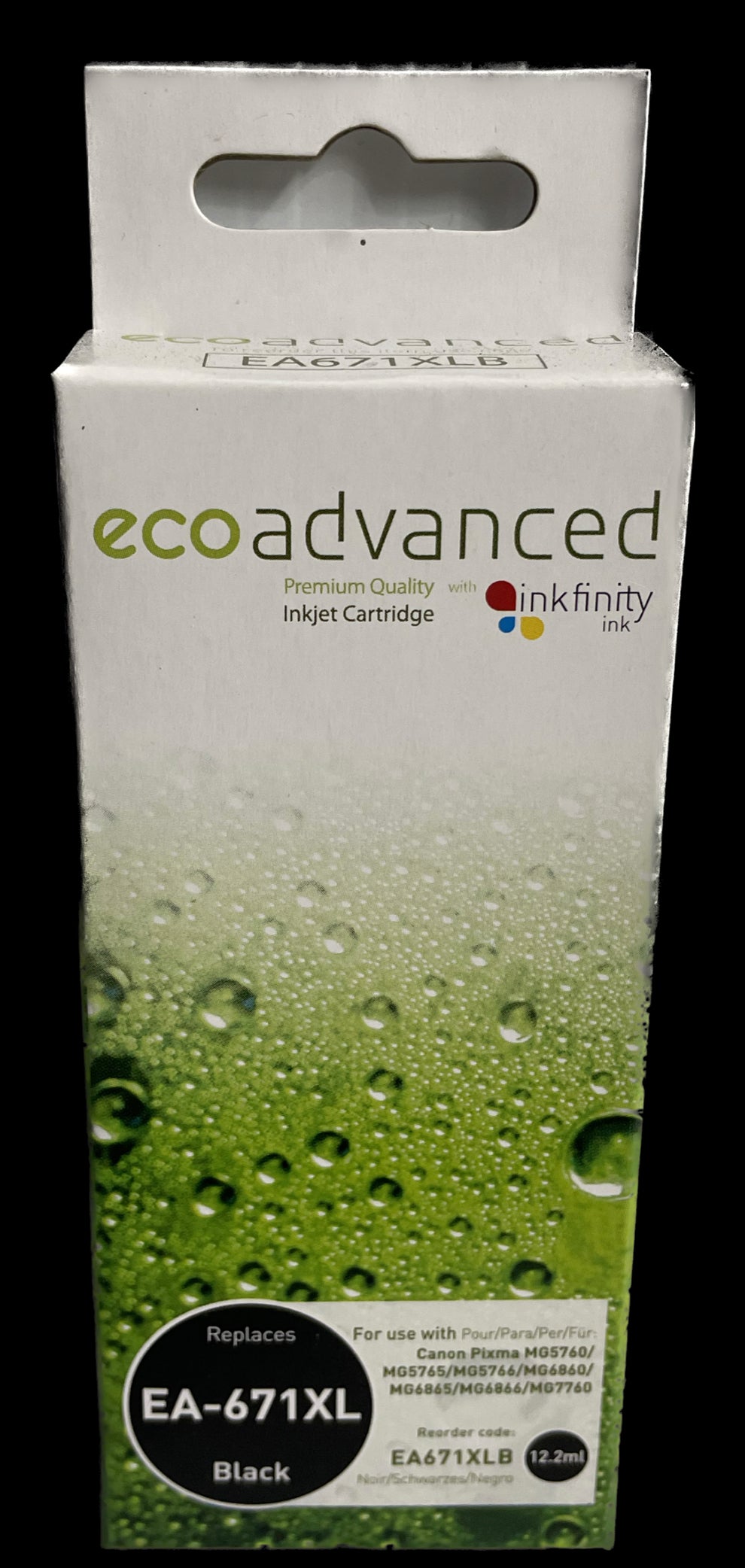 Eco Advanced Compatible Canon 671 XL Photo Black Ink Cartridge ...